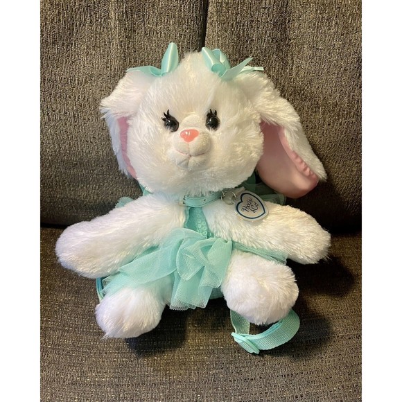 Poochie & Co | Toys | Poochie Co Girls Mint Sequin Bunny Purse White ...